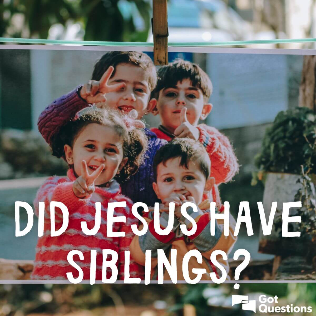 Jesus teve irmãos e irmãs? - Bíblia da Bíblia