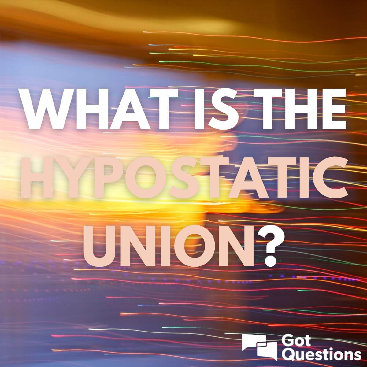 O que é a união hipostática? - Bíblia da Bíblia